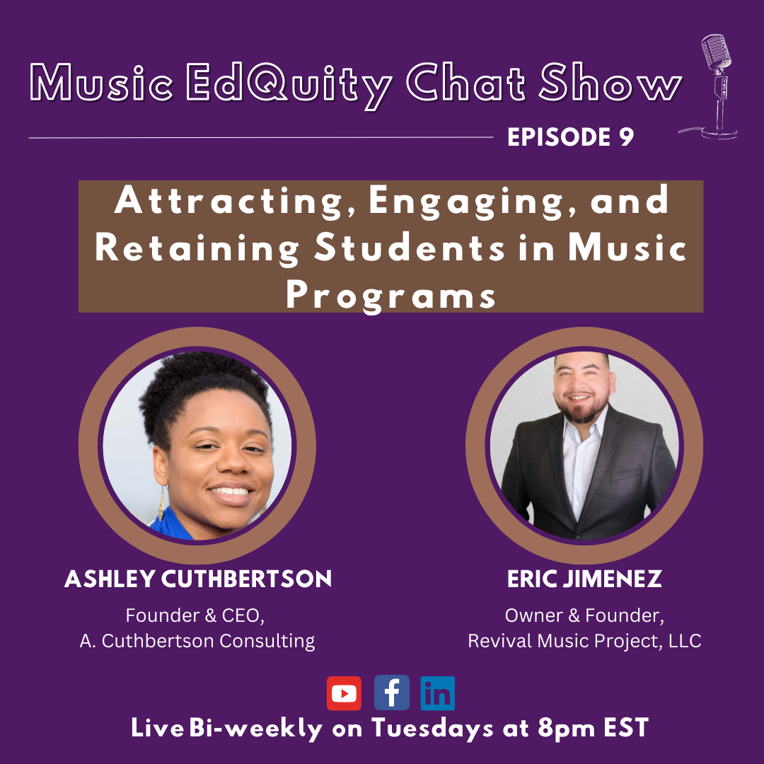 Music EdQuity Chat Show - Ashley Cuthbertson